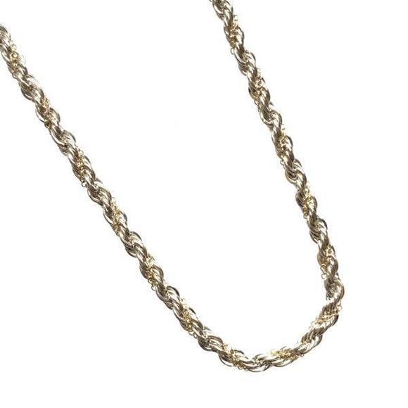 Tiffany & Co. | Jewelry | Tiffany Rope Twist Chain Necklace K8 Silver ...
